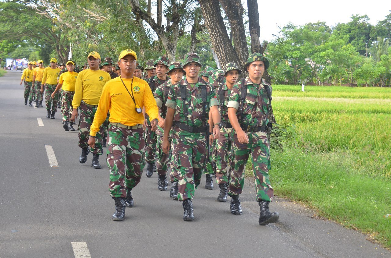 Personel Korem 141/Tp Dibekali Latihan Hanmars - Sulselekspres.com