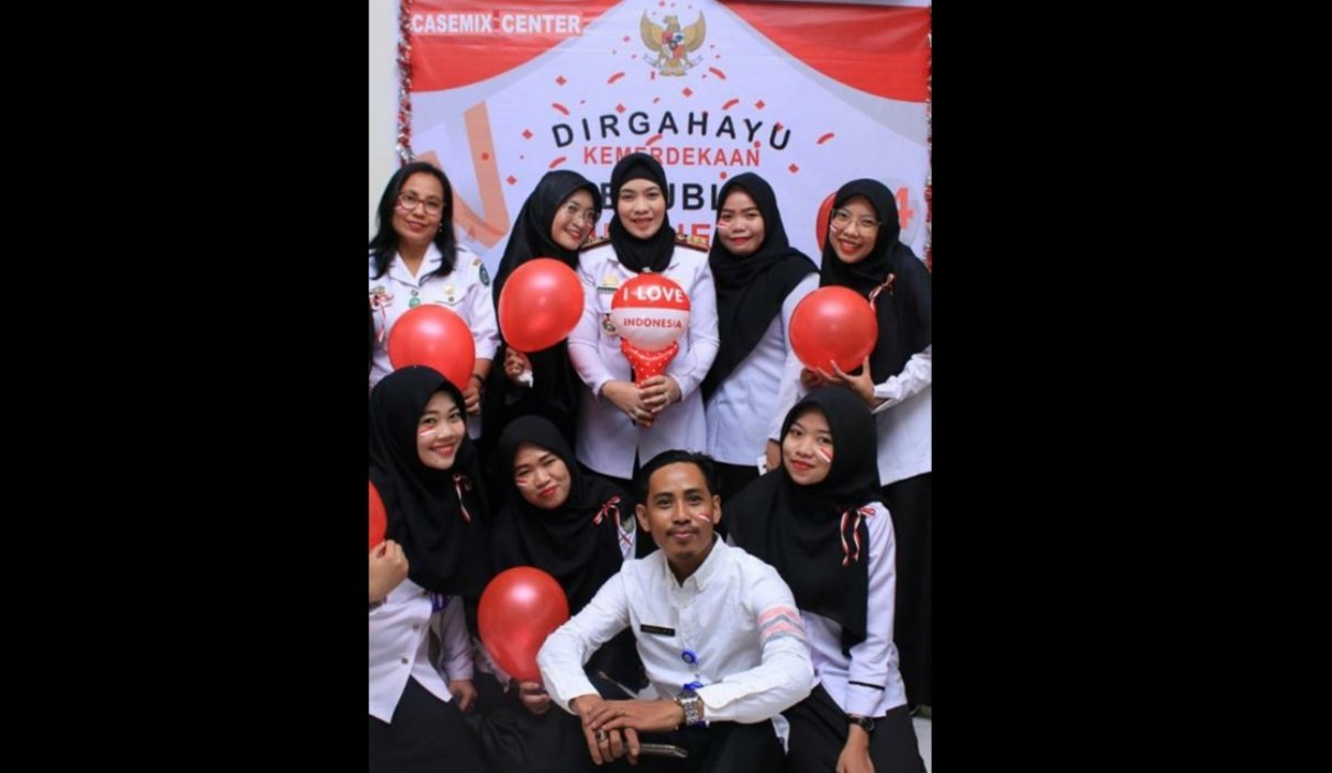 Sambut HUT RI, RSUD Andi Makkasau Beri Tampilan Unik - Sulselekspres.com